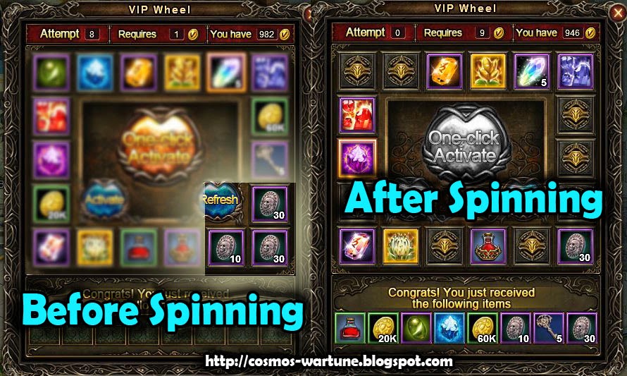 Grab Crypt Tokens from VIP Wheel - DolyGames Wartune