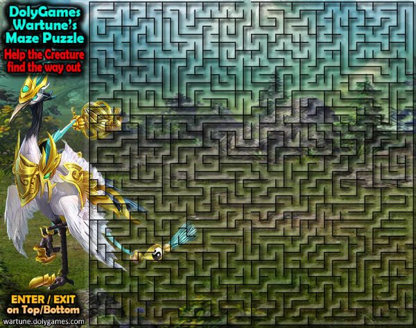 Maze Puzzle - Find the Way Out [4 Apr 2017] - DolyGames Wartune