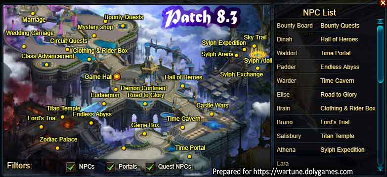 Wartune Patch 8.3 First Info - DolyGames Wartune